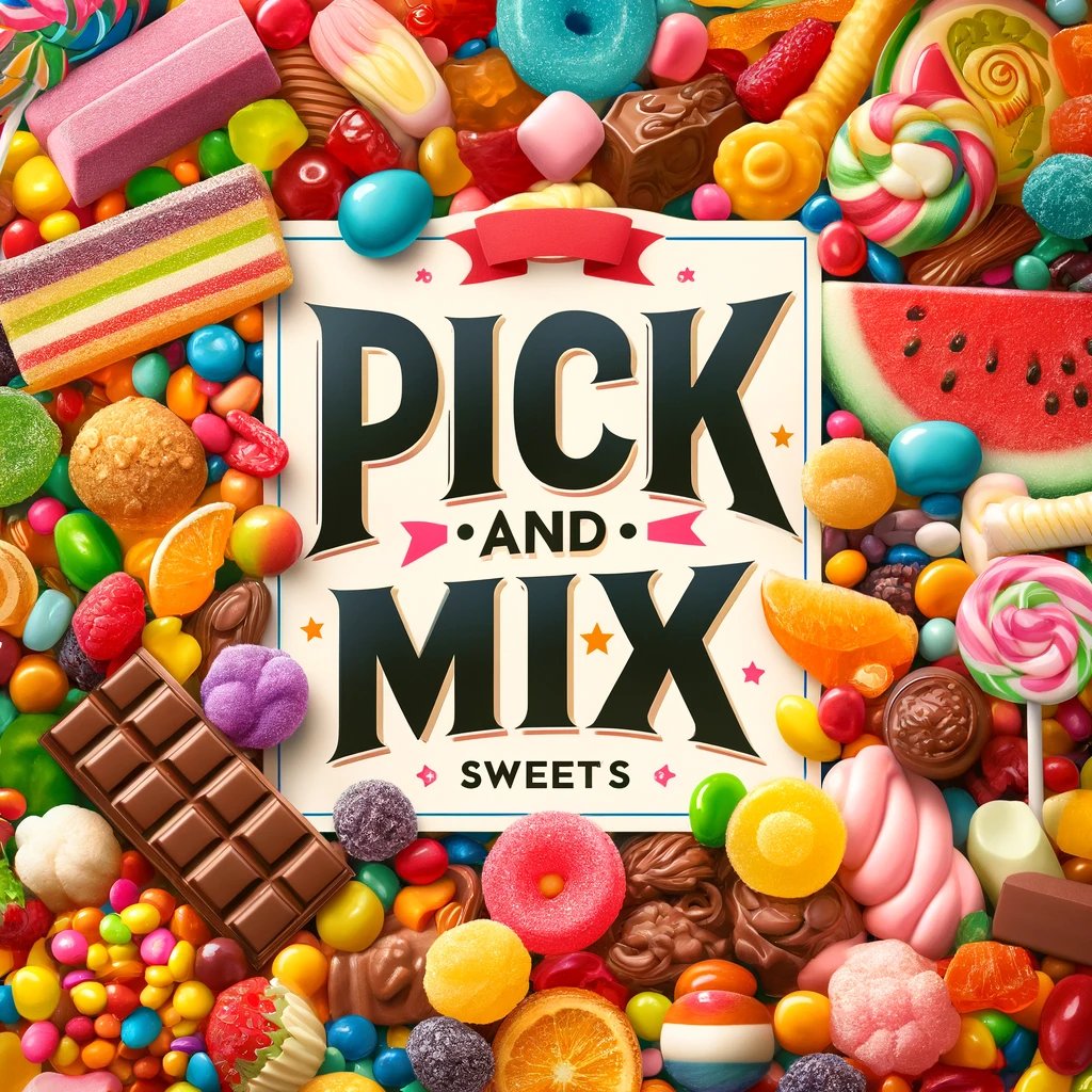 Pick & Mix – Arcade Sweets & Treats
