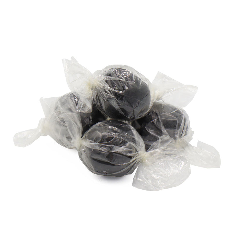 Black Bullets - Mint flavoured hard boiled sweets (Individually wrappe ...