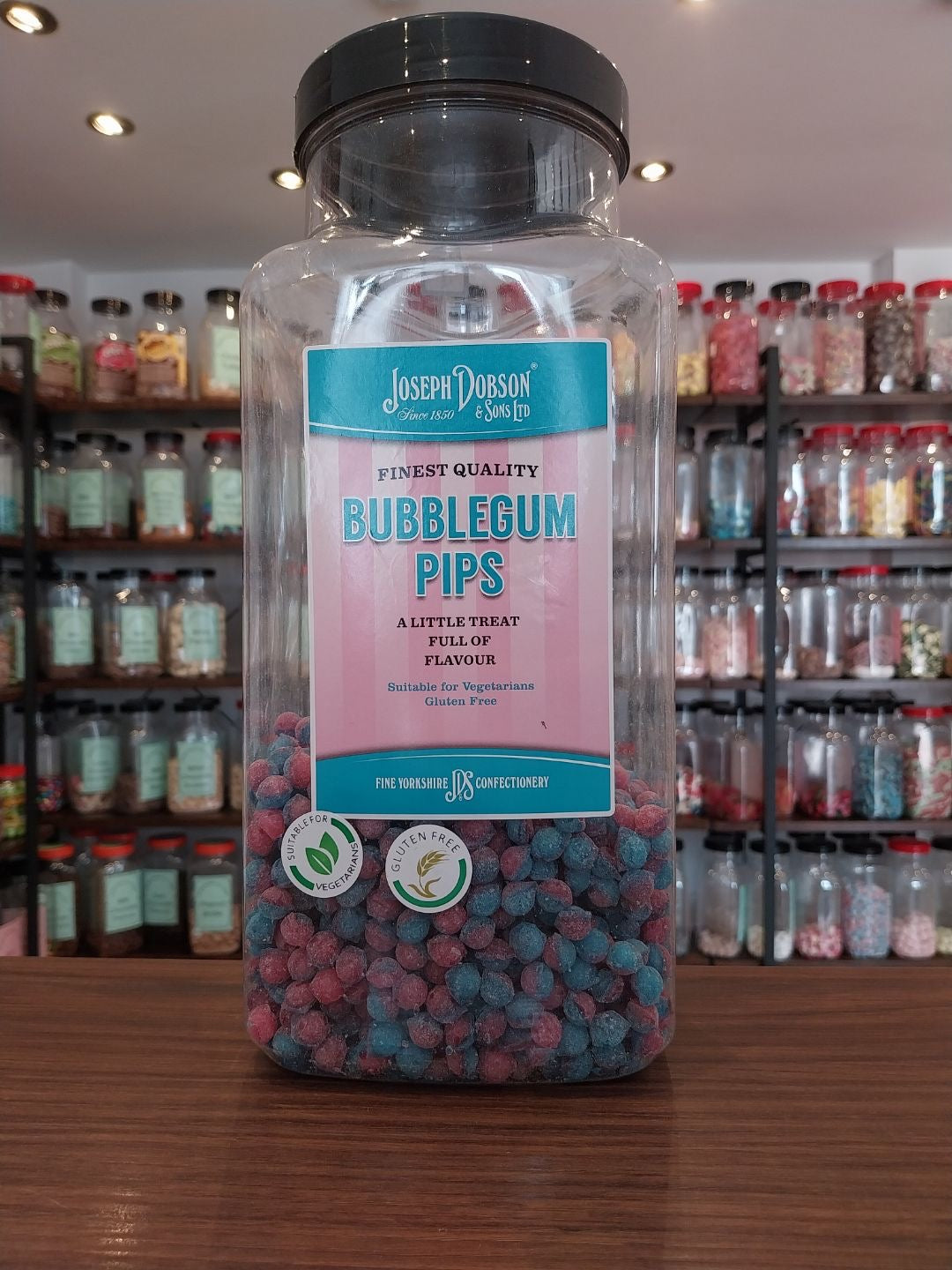 Bubblegum Pips - Small hard boiled sweets – Arcade Sweets & Treats